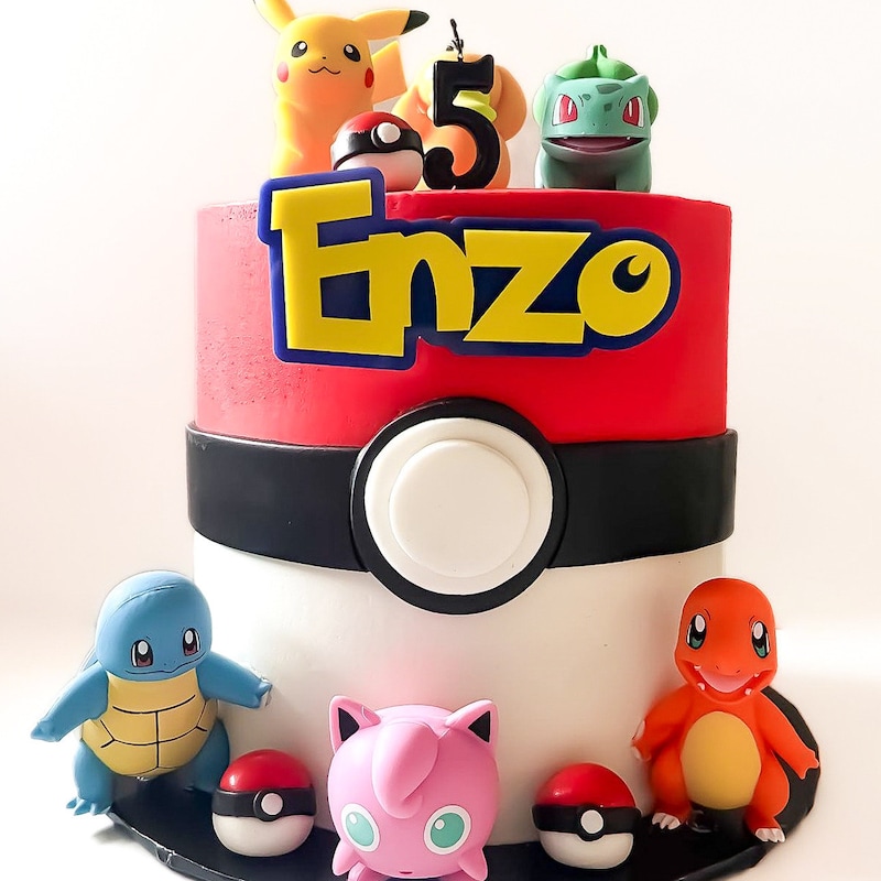 Pokemons Cake Topper - Etsy