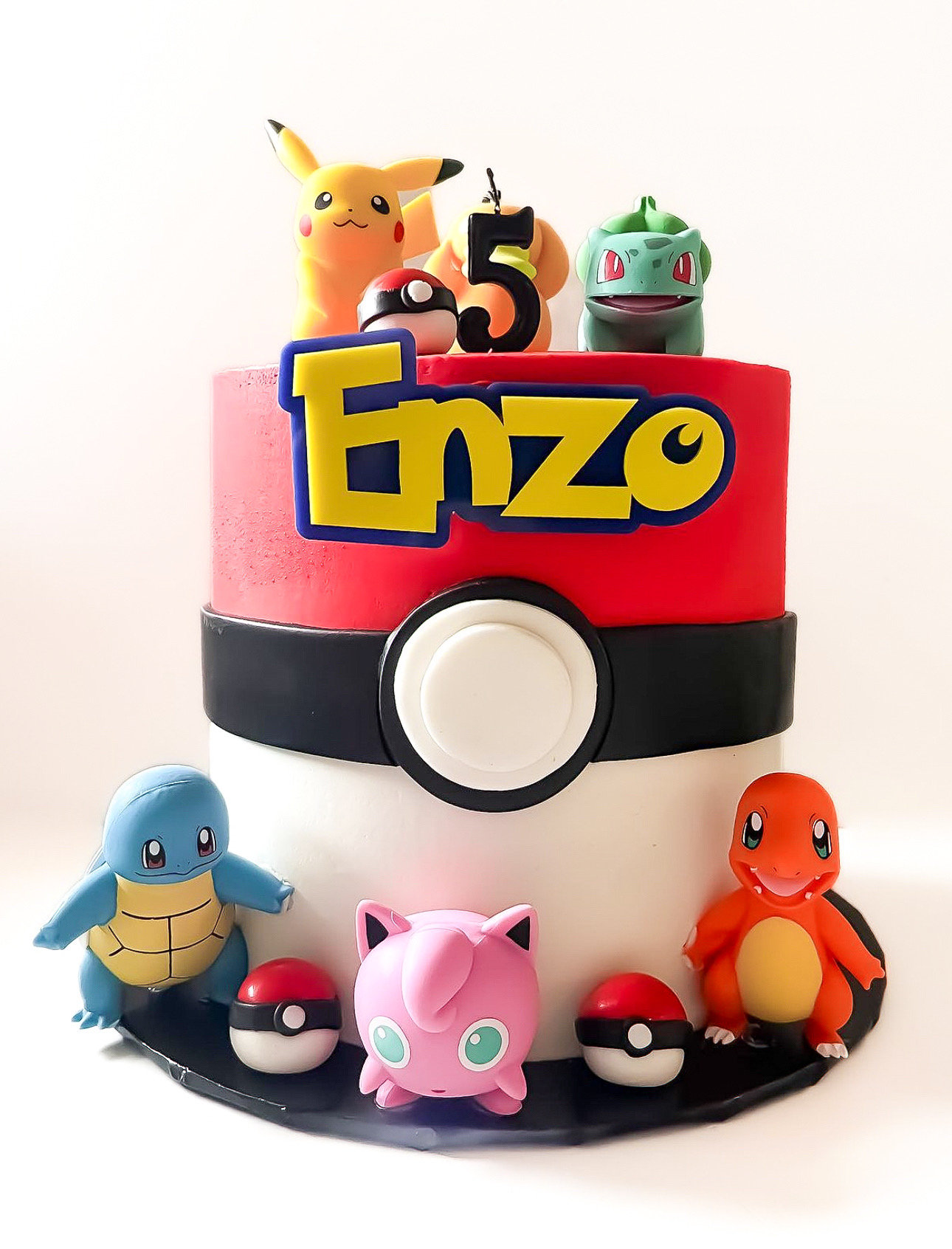 Pokémon Inspired Name Cake Topper L Cake Charm L Pokémon Cake Topper ...
