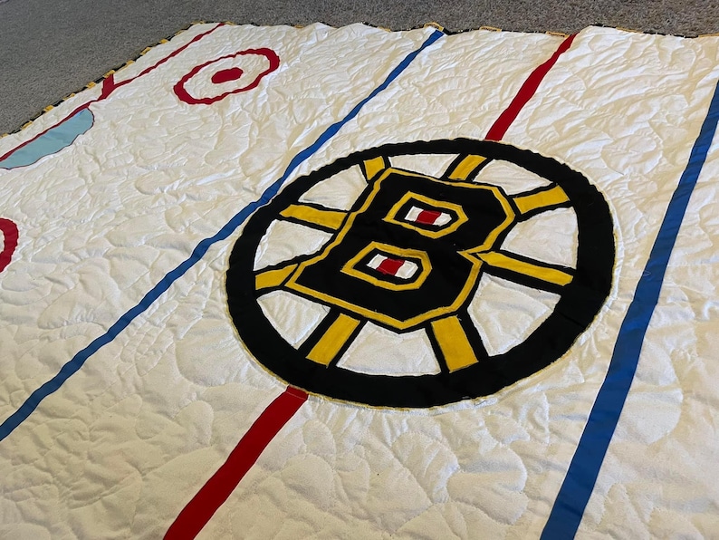 Hockey Quilt - Etsy