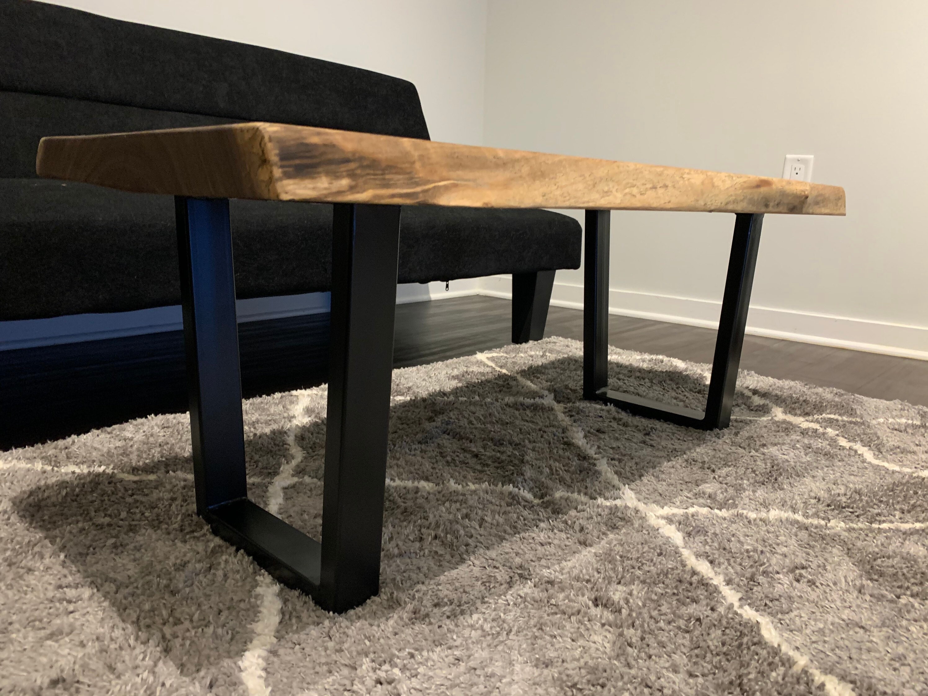 Black Walnut Live Edge Coffee Table - Etsy