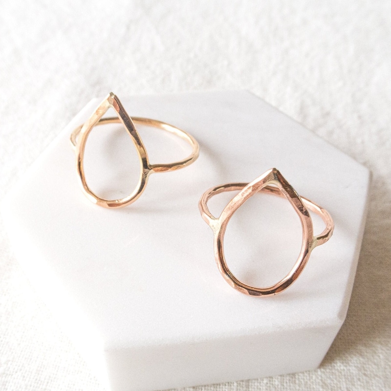 Minimalist Ring - Etsy