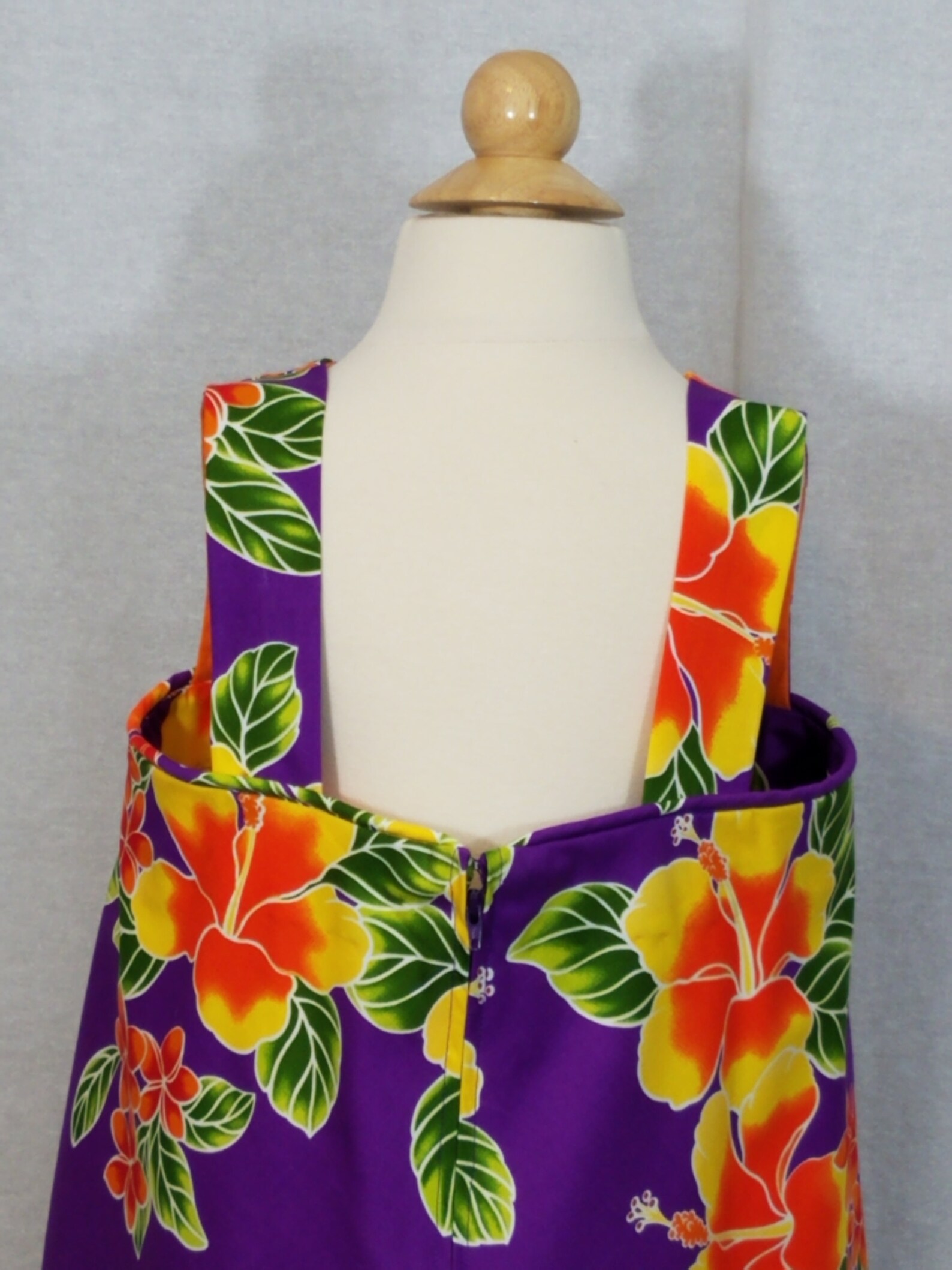 Girl's Aloha Dress Size 8 Polynesian Print 100% - Etsy