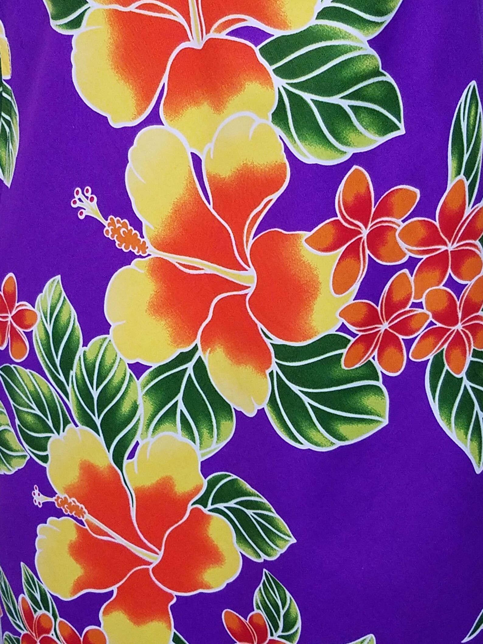 Girl's Aloha Dress Size 8 Polynesian Print 100% - Etsy