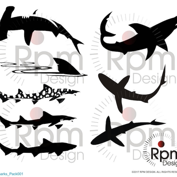 Hammer Head Shark - Etsy