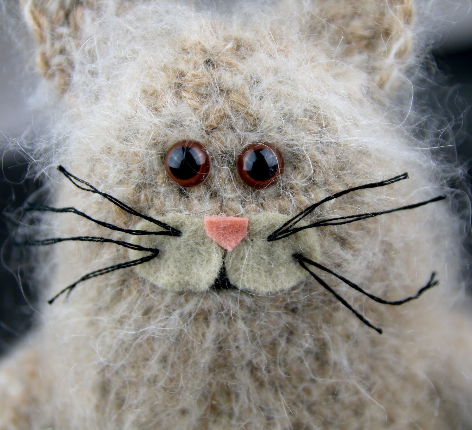 Crochet Pattern Make a Furry Crochet Cat Cat Amigurumi Crochet Pattern ...