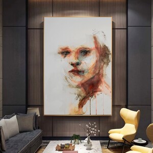 Remnant | Large Expressive Watercolor Art | Large Digital Download ...