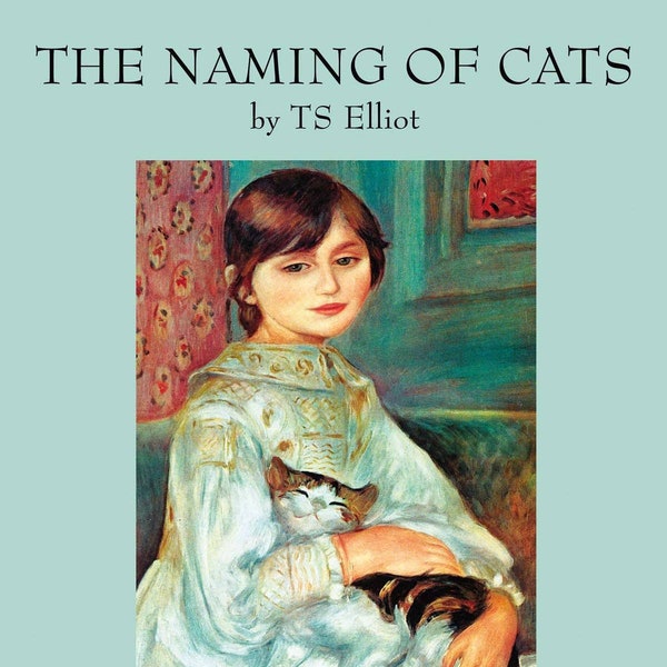 The Naming of Cats Poem - Etsy