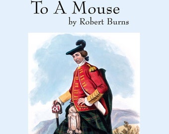 Robert Burns 'to A Mouse' Poem Illustrated Print - Etsy