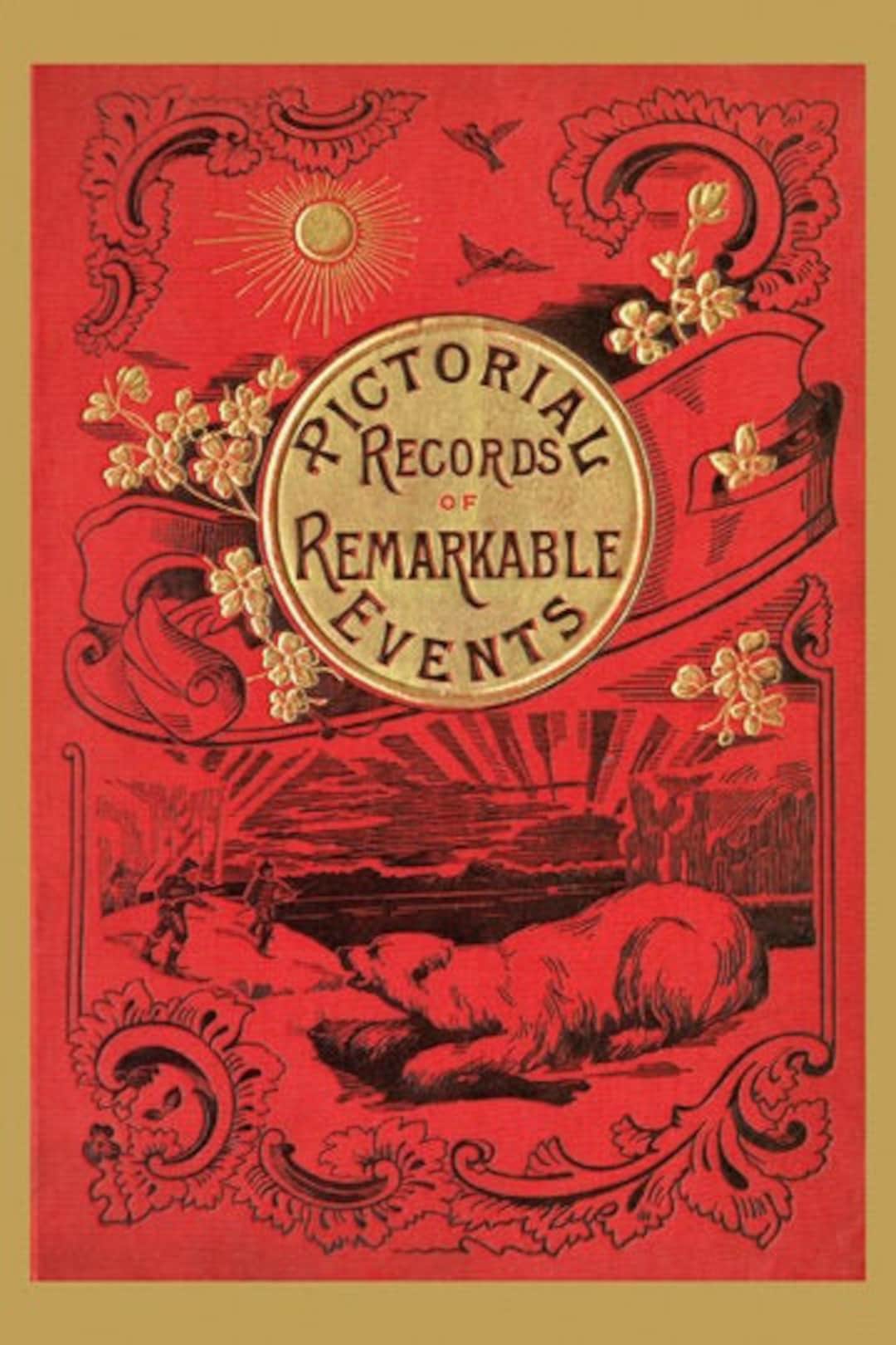 Pictorial Record of Remarkable Events - Canvas Art Print - Etsy