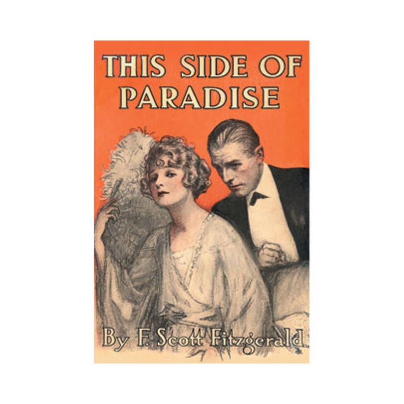 This Side of Paradise ( F. Scott Fitzgerald ) Canvas Art Print - Wall ...