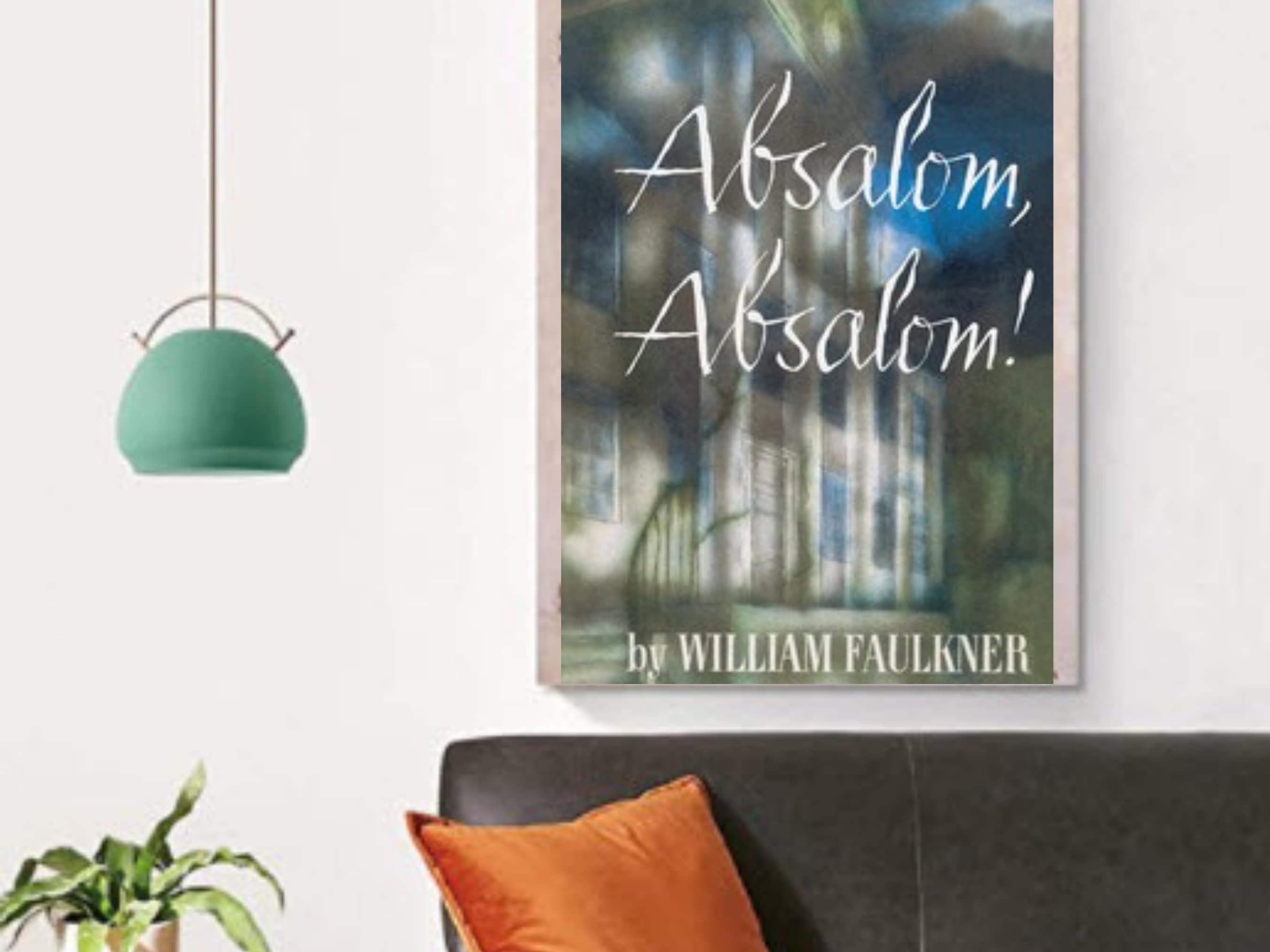 Absalom Absalom (william Faulkner) Canvas Art Print - Etsy