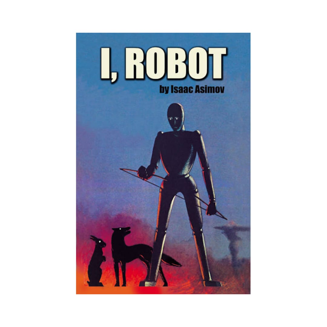 Canvas Art Print I, Robot isaac Asimov - Etsy Australia