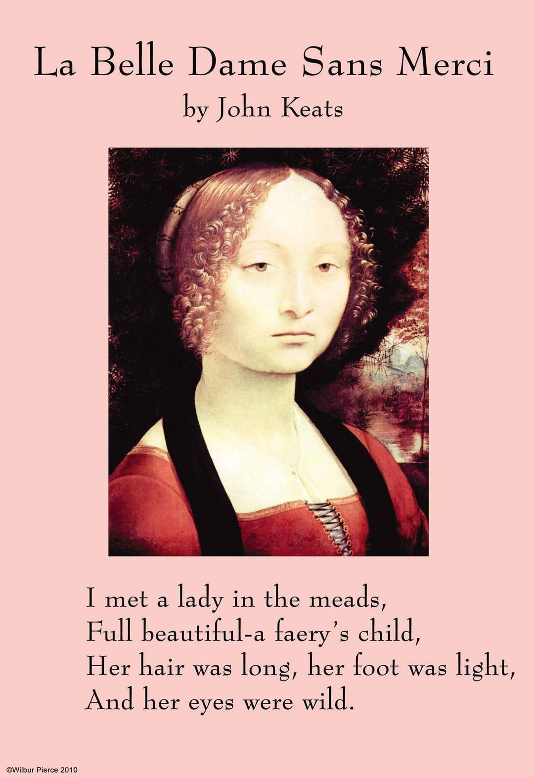 La Belle Dame Sans Merci (john Keats) - Canvas Art Print - Etsy