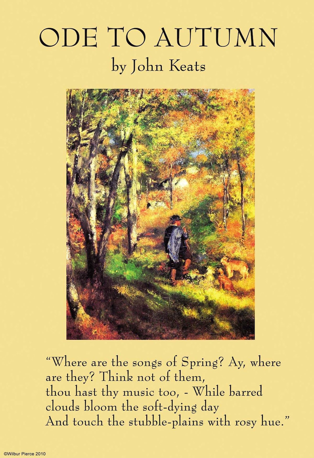 Ode to Autumn (john Keats) - Canvas Art Print - Etsy