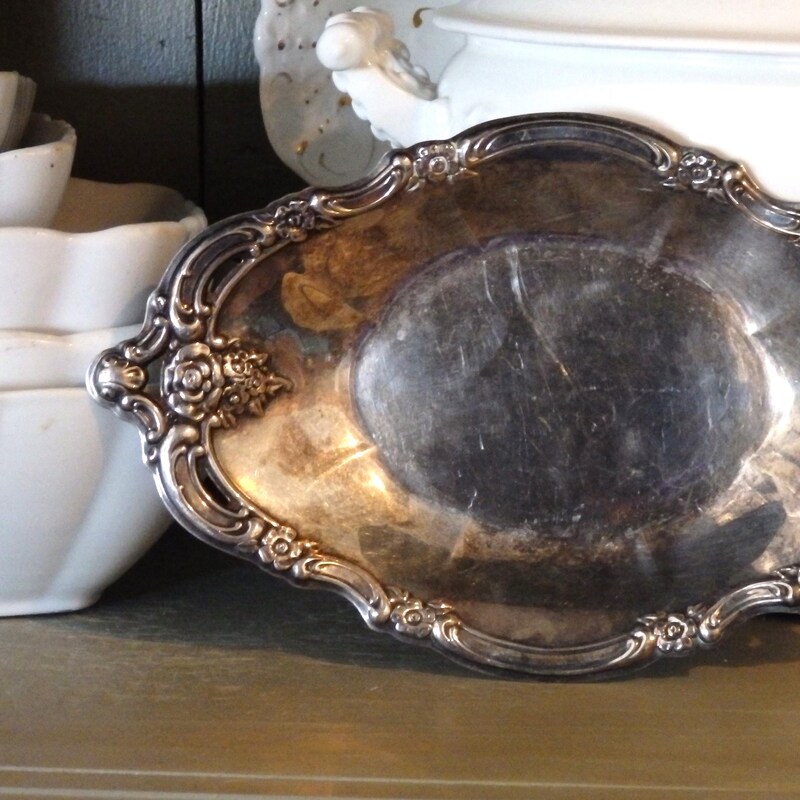 Silver Tray - Etsy