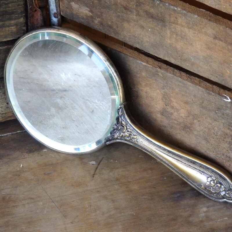 Hand Held Mirror - Etsy