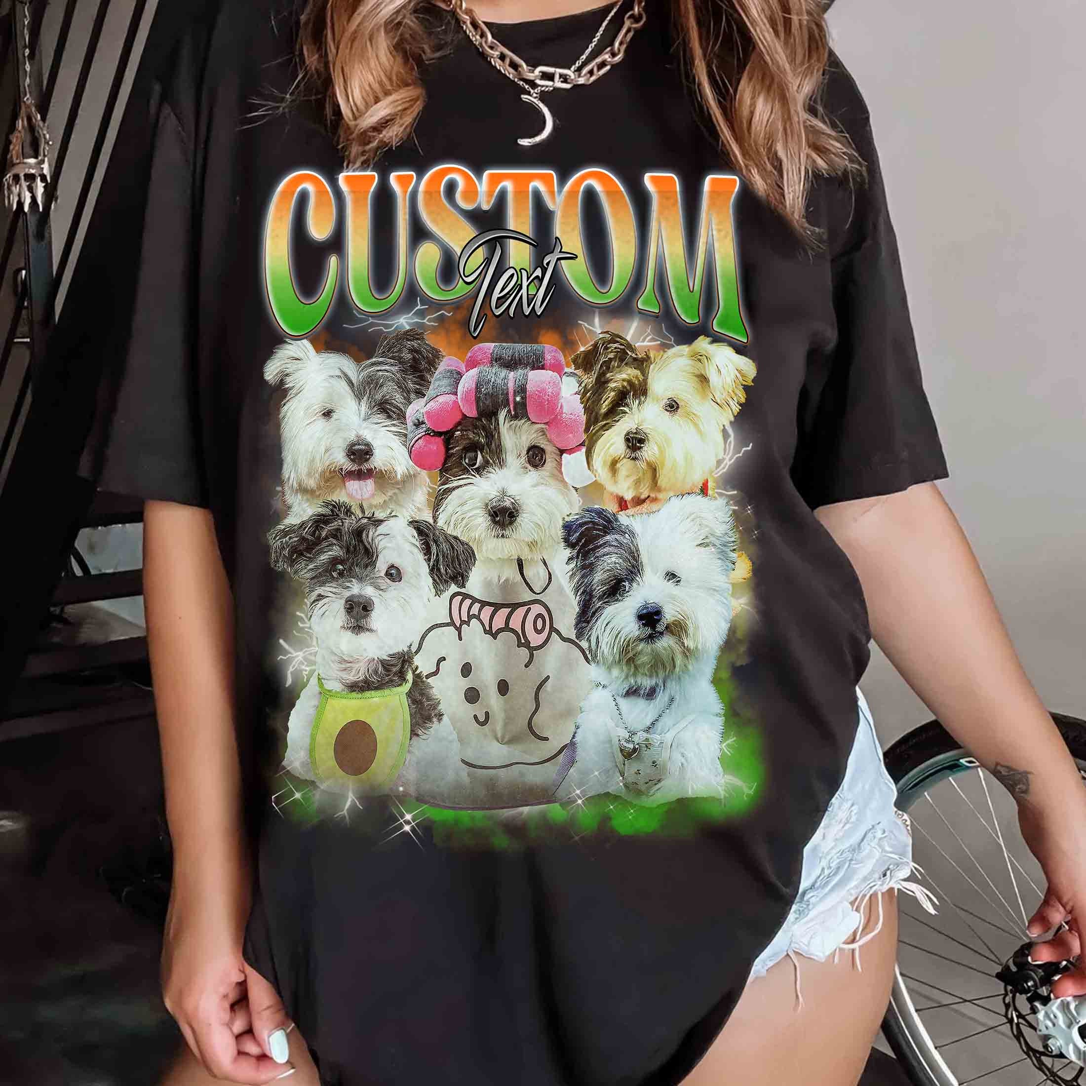 Custom Bootleg Rap Tee Custom Photo Shirt Vintage Graphic - Etsy