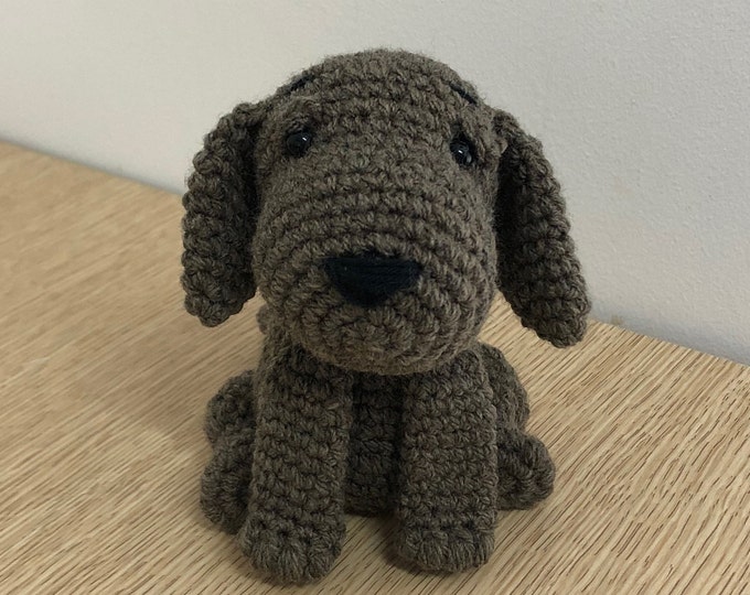 Personalised LABRADOR Puppy Dog Crochet Labrador Amigurumi - Etsy Australia