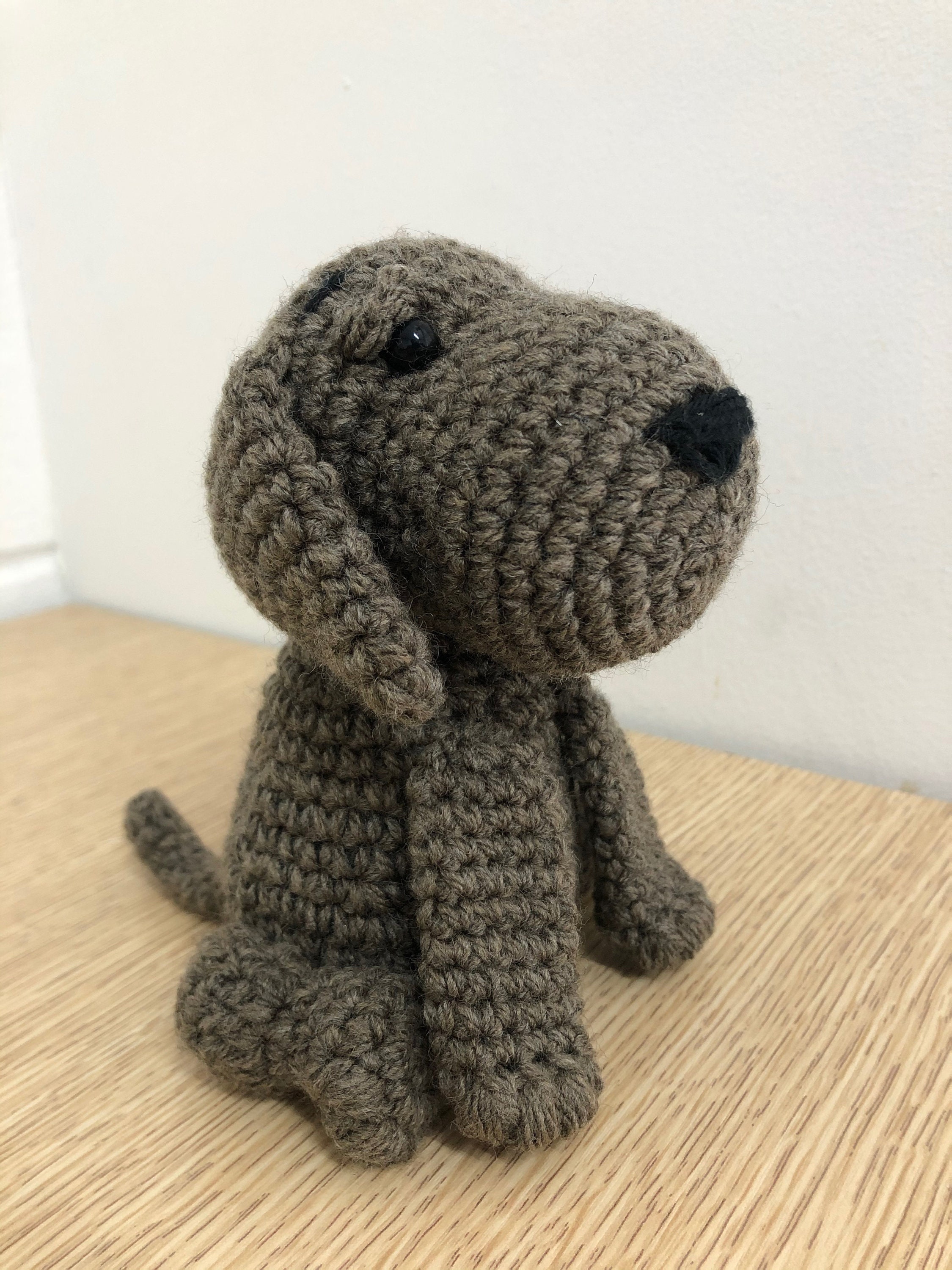 Personalised LABRADOR Puppy Dog Crochet Labrador Amigurumi | Etsy Australia