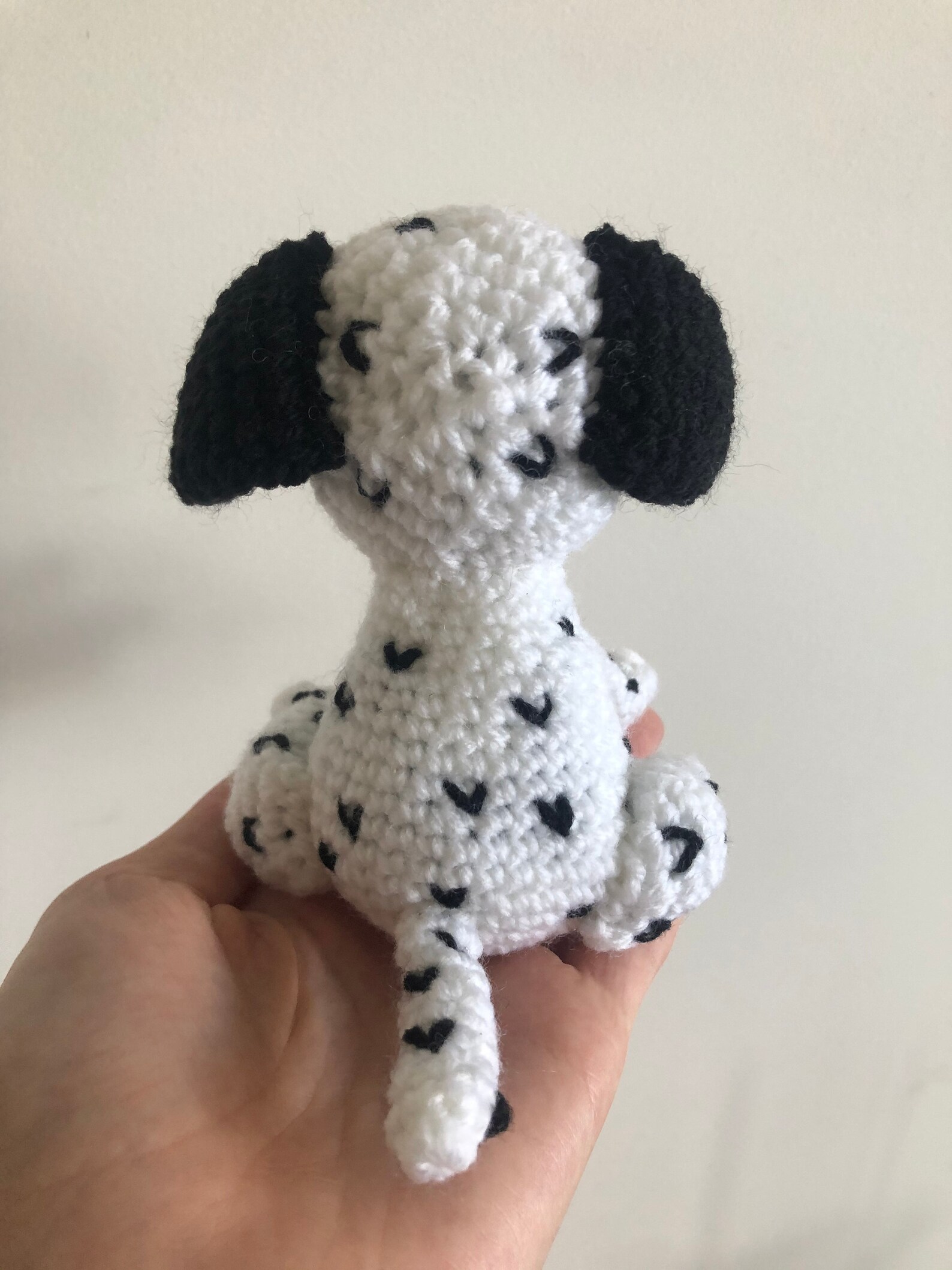 Personalised DALMATIAN Toy Crochet Dalmatian Dog Custom - Etsy Australia
