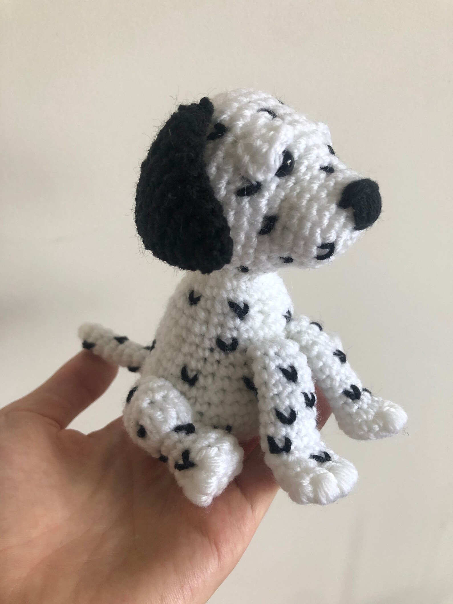 Personalised DALMATIAN Toy Crochet Dalmatian Dog Custom - Etsy Australia
