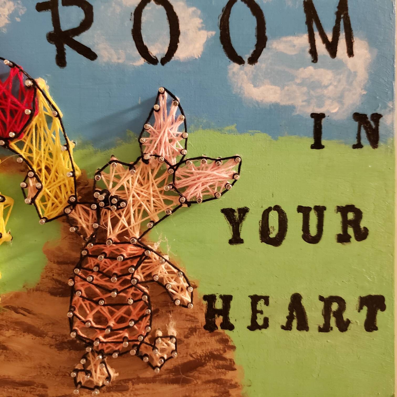 Winnie The Pooh String Art Adventure Quote - Etsy 日本