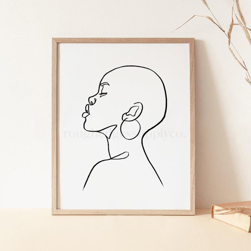 African Line Art - Etsy