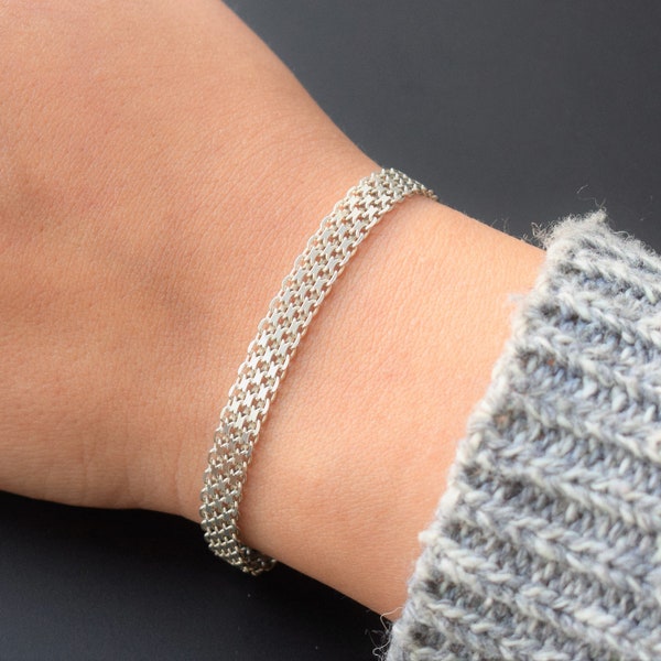 Silver Bracelets - Etsy