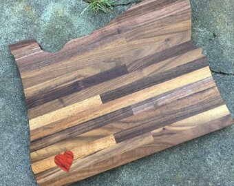Inlay cutting board | Etsy