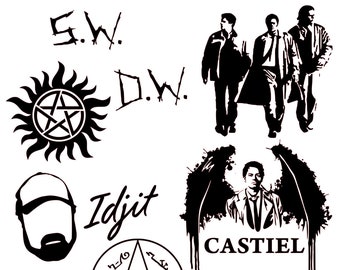 Castiel svg | Etsy