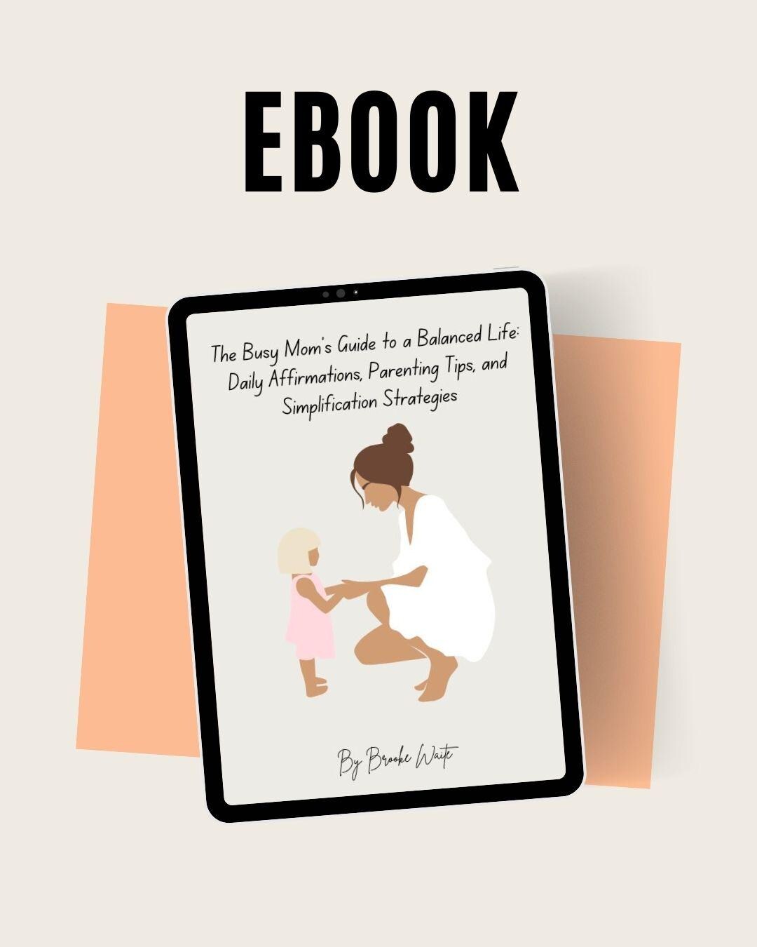 The Busy Mom’s Guide to a Balanced Life: Daily Affirmations, Parenting ...