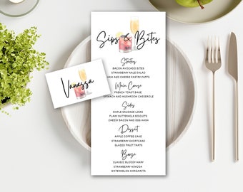 Editable Brunch Flyer Brunch Flyer DIY Flyer Brunch - Etsy