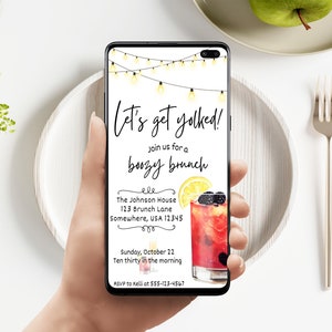 Invitation Template, Brunch Invitation, Brunch Invitation Template ...