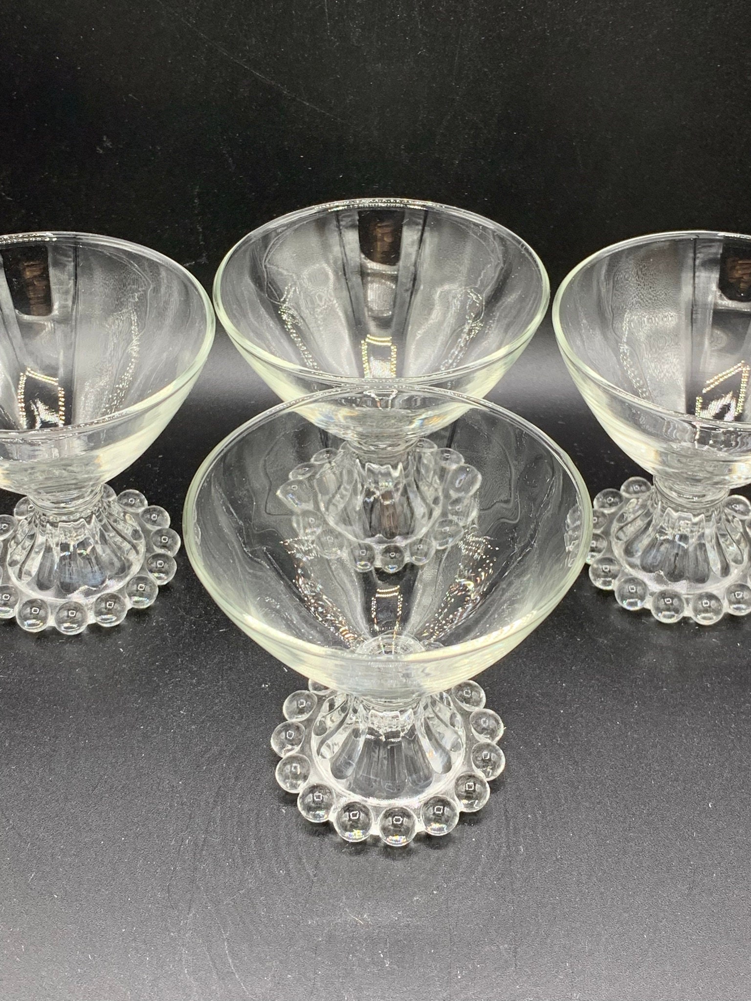 Vintage Anchor Hocking boopie Glasses Clear - Etsy
