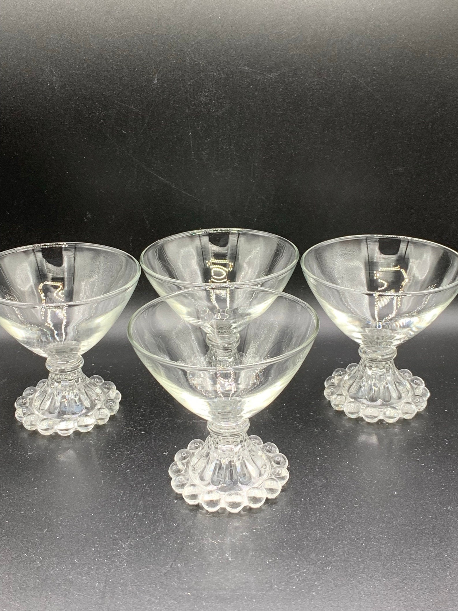 Vintage Anchor Hocking boopie Glasses Clear - Etsy