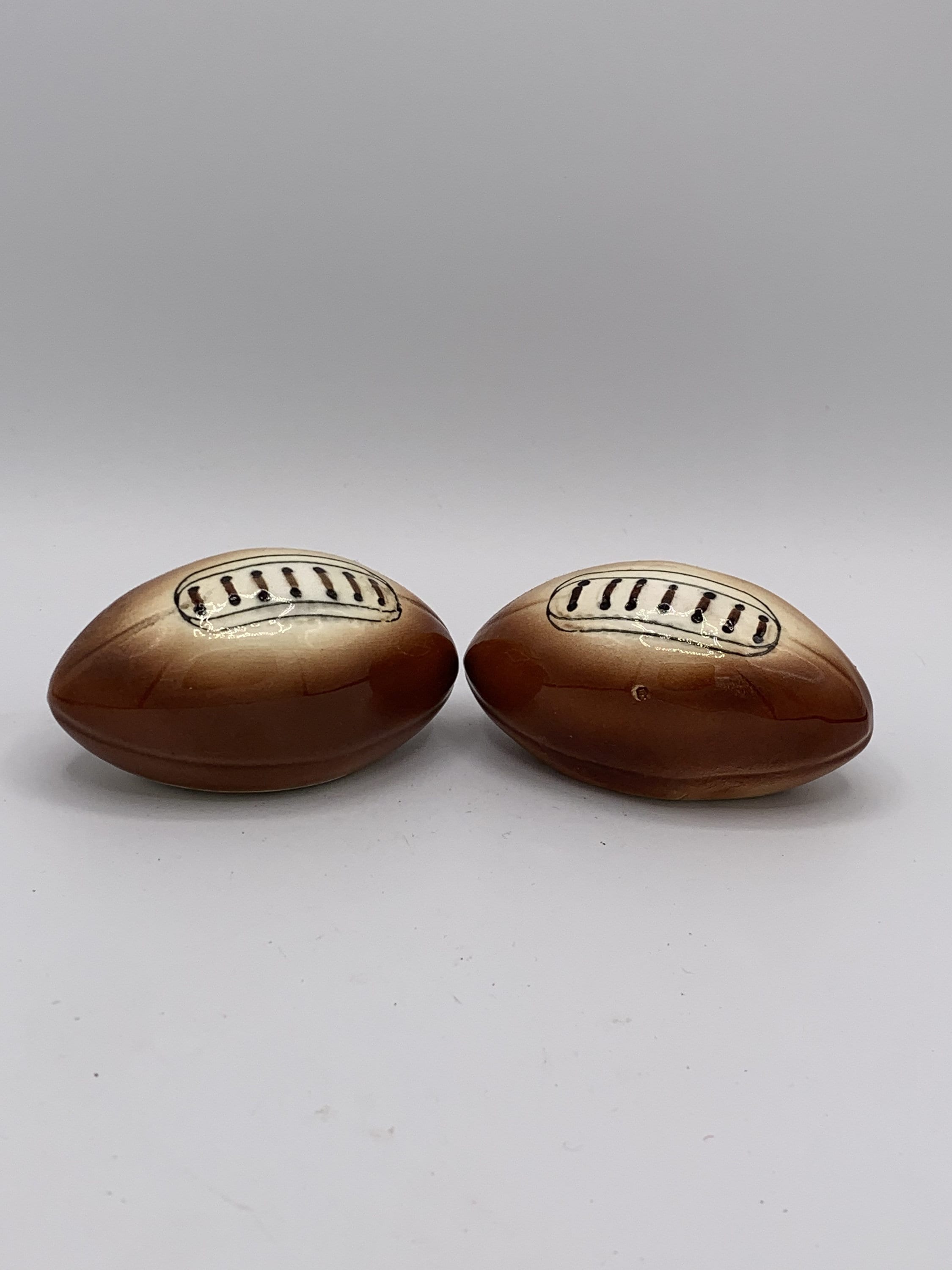 Vintage Salt and Pepper Shakers Football MUST HAVE for - Etsy UK
