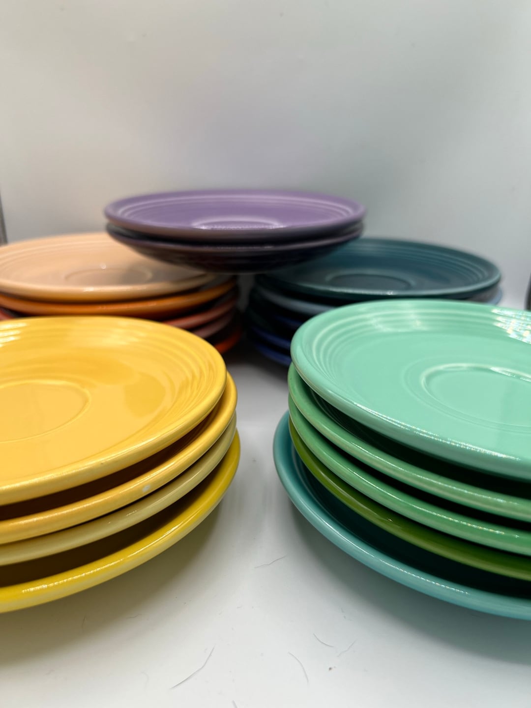 Vintage Fiesta Ware Saucer: 6" Round, Retired Colors (sold Individually ...