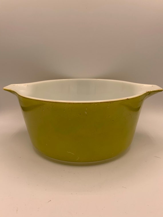 Vintage Pyrex Verde Green Cinderella Casserole 1.5 Qt 474-B | Etsy