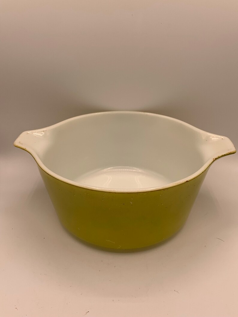 Vintage Pyrex Verde Green Cinderella Casserole 1.5 Qt 474-B | Etsy