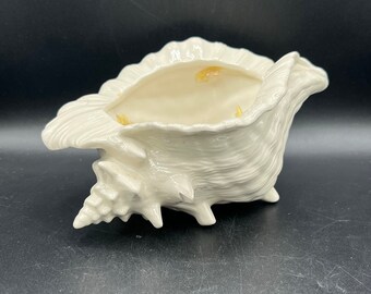 Ceramic Conch Shell Planter - Etsy
