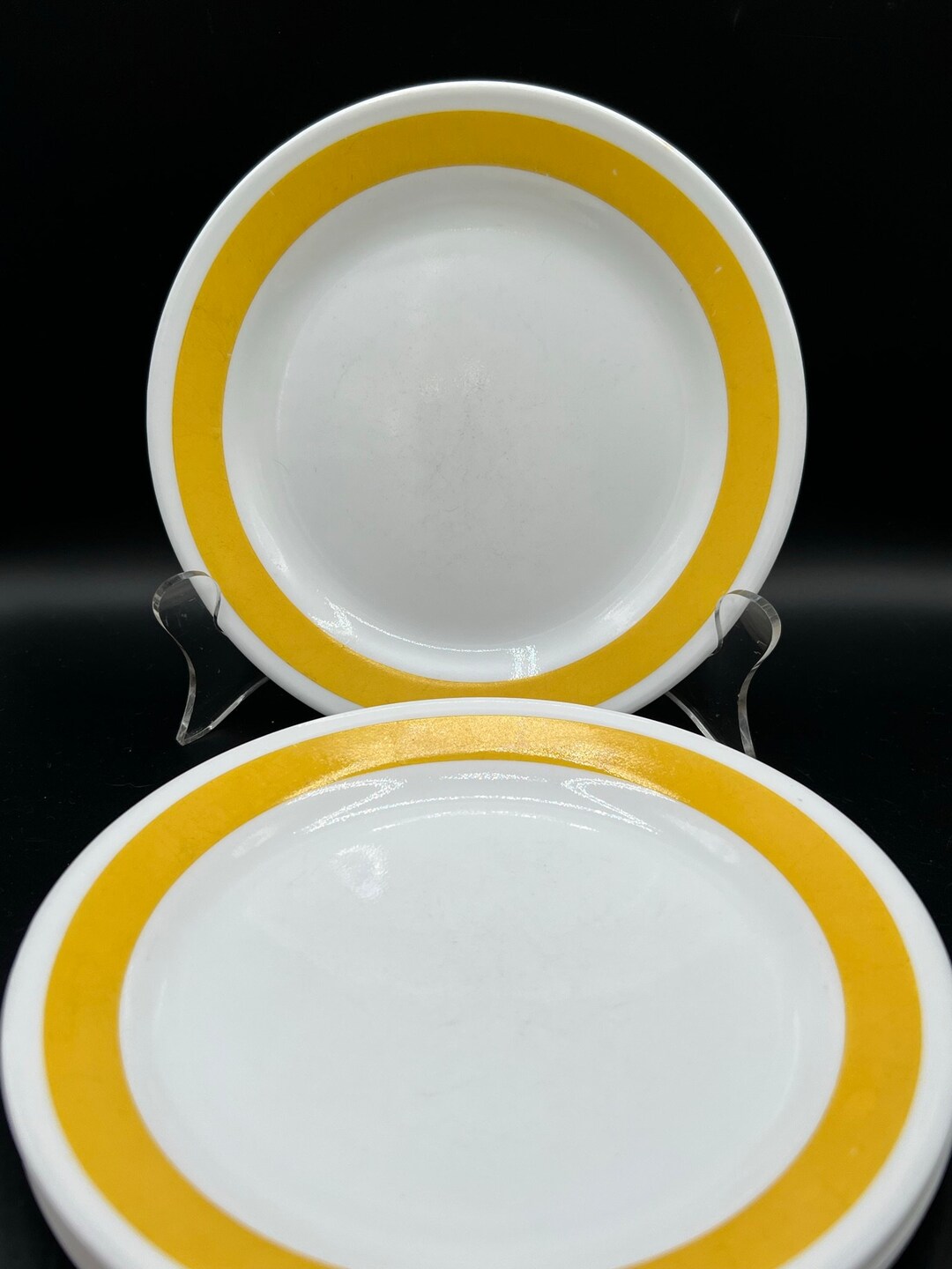 Rare Vintage Corelle - Yellow Sundance Pattern - Bread Plates - Set of ...