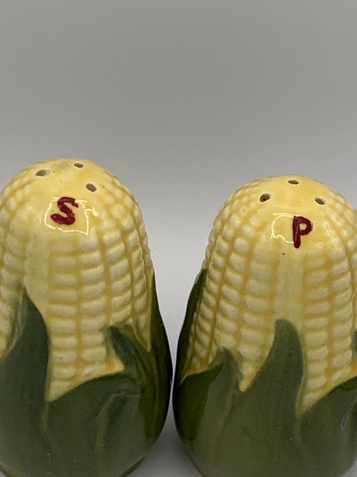 Vintage Salt and Pepper Shakers 50s Corn Ears Ready for - Etsy