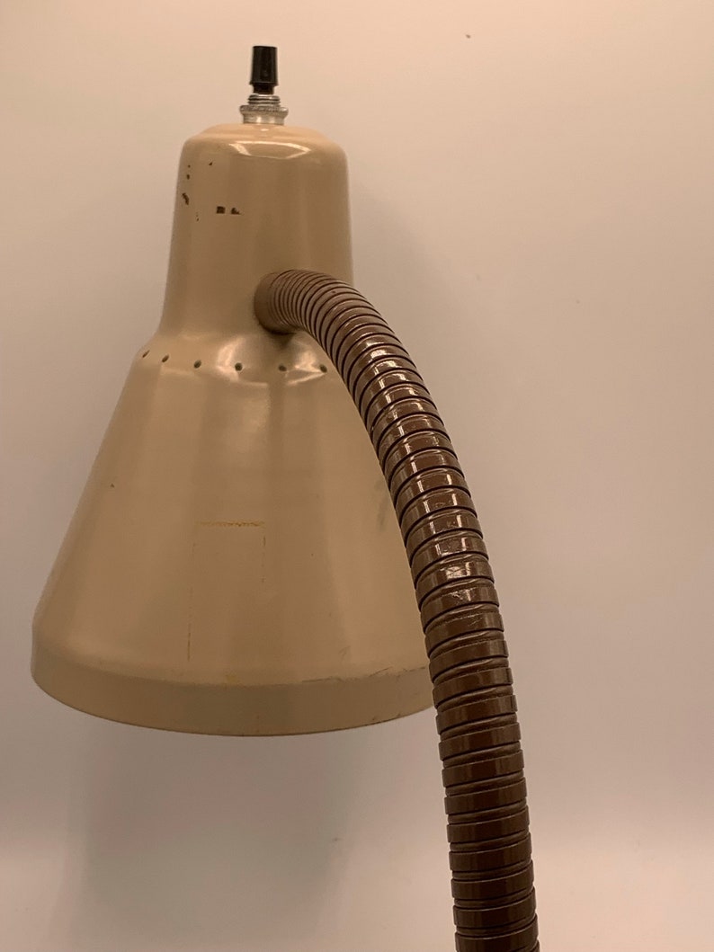 Mid Century Modern Classic Brown Desk Lamp Super Cool Very - Etsy