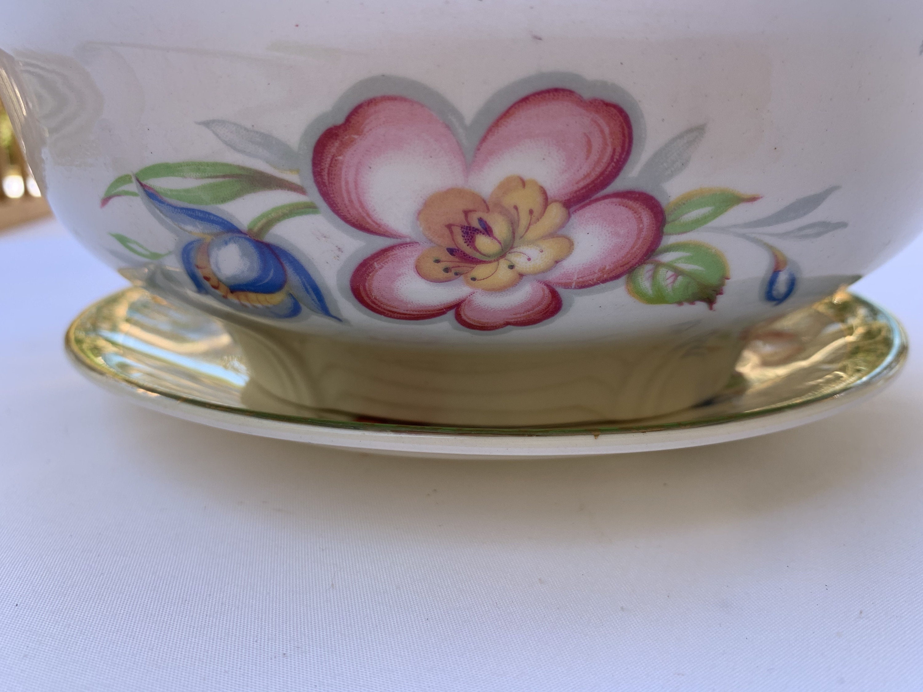 Vintage Alfred Meakin China Covered Casserole With | Etsy