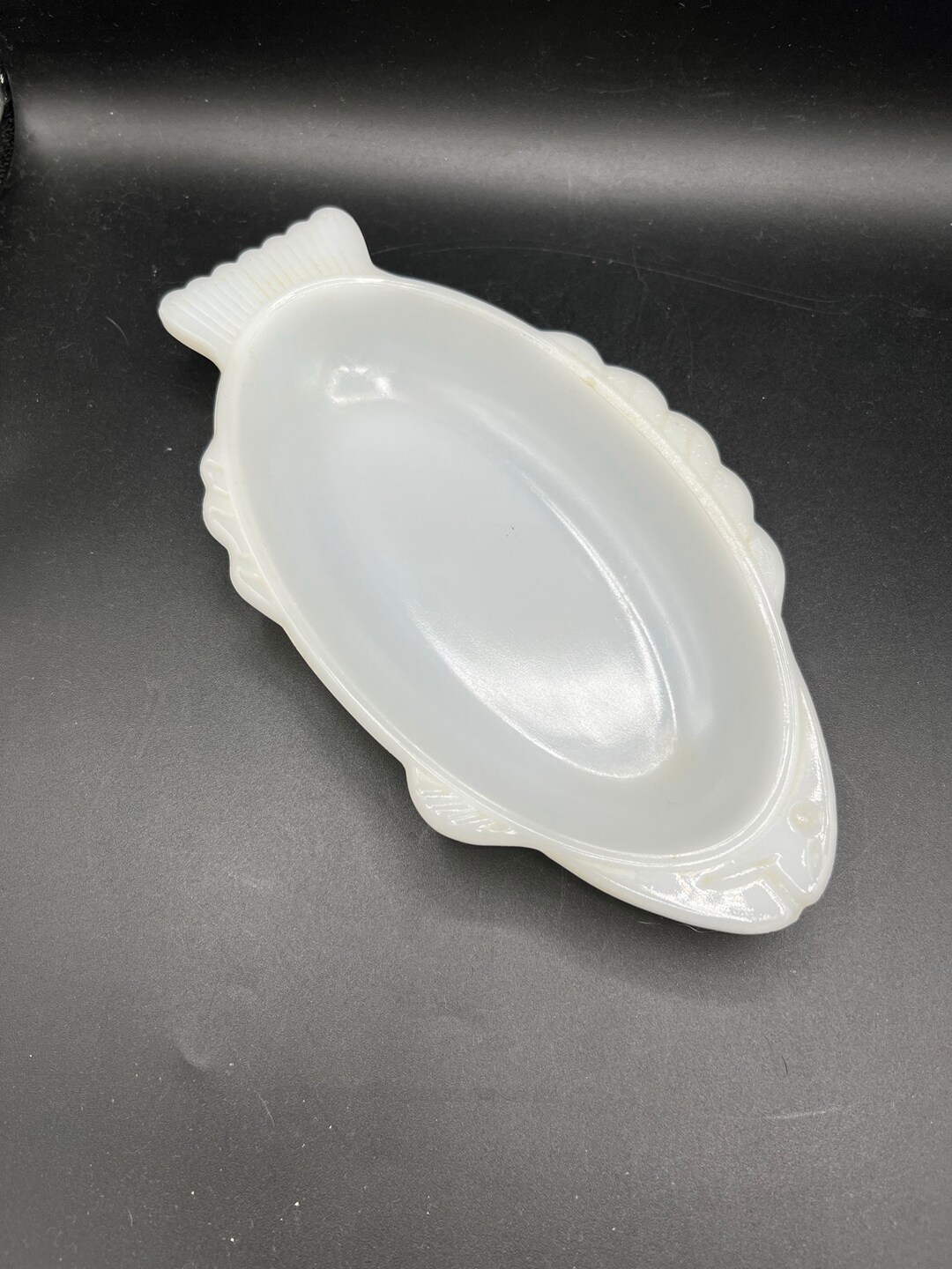 Fabulous 1950’s Glassbake Fish Dish, Retro Glass, Nautical Decor, so ...
