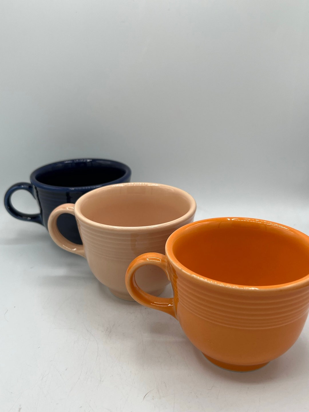 Vintage Fiesta Ware Teacup: Colorful Ceramic Mug, Sold Individually - Etsy
