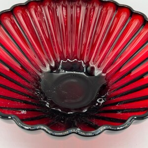 Amazing Red Art Glass Bowl / Sculpture! Pressed Glass - Statement Piece ...