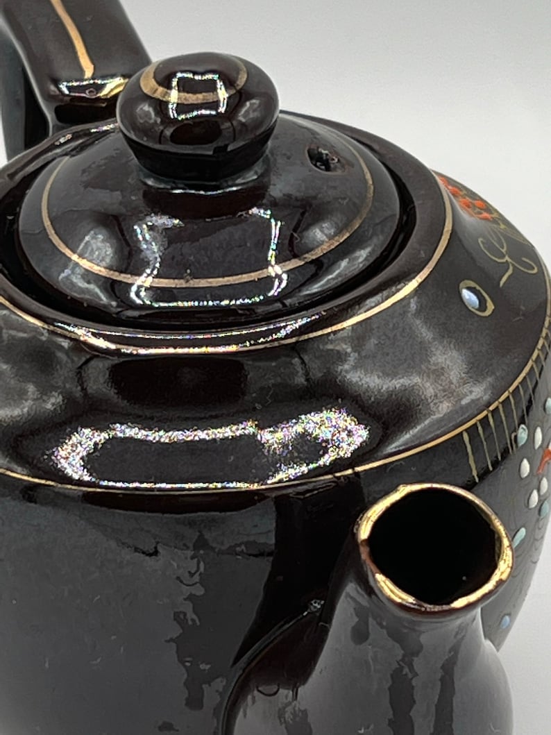 1940s Vintage Japanese Moriage Teapot - Etsy
