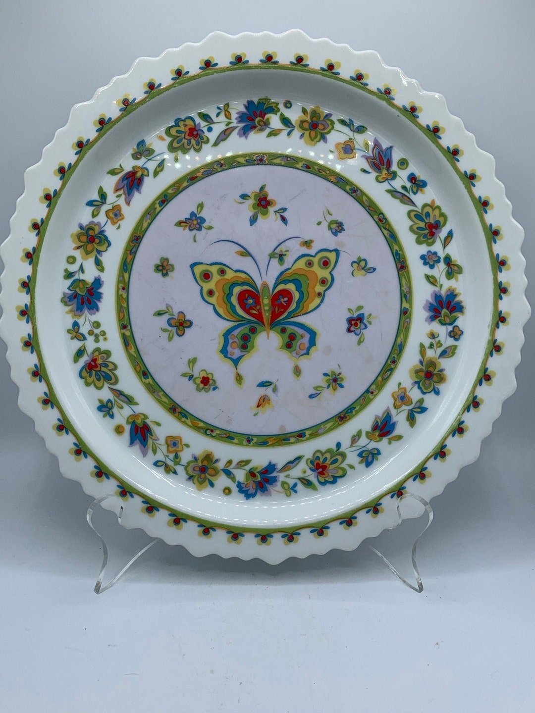 Sango Cho Cho San Dinner Plate: 11" Butterfly Design - Etsy