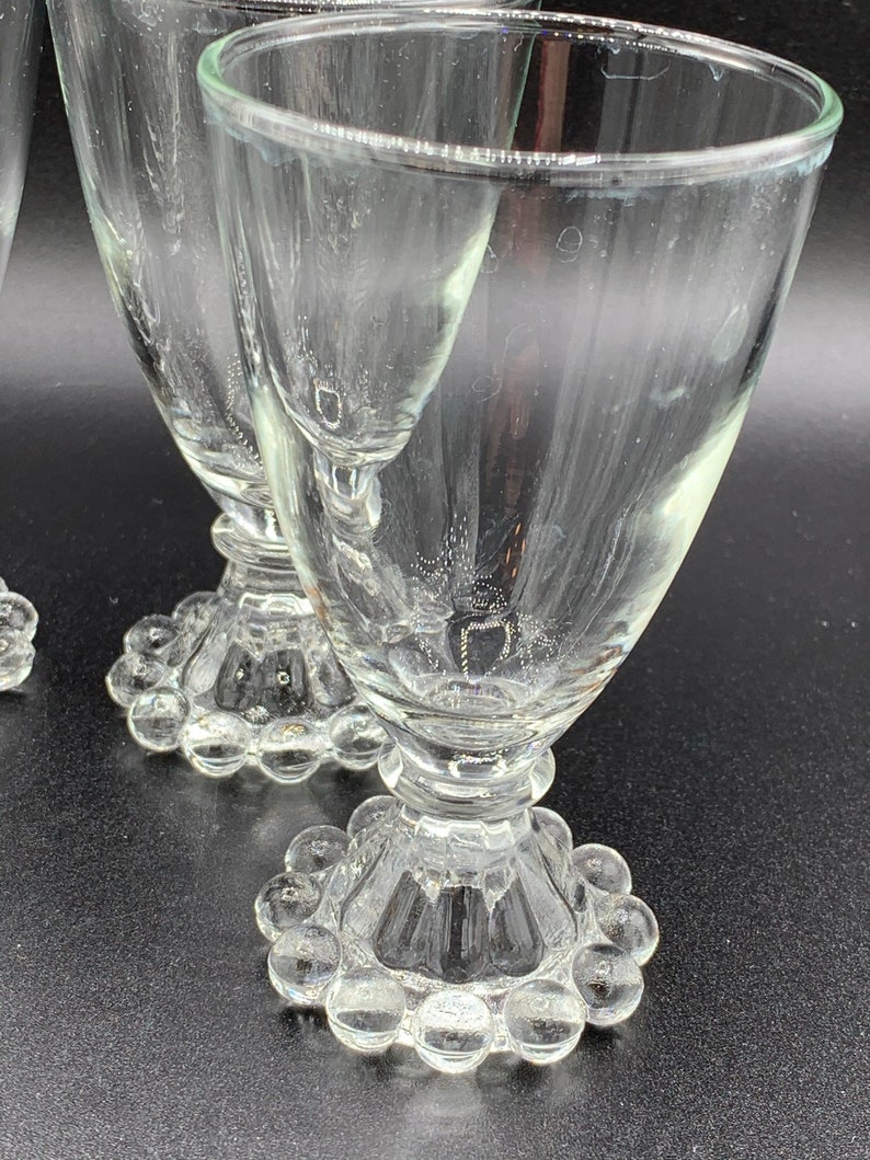 Vintage Anchor Hocking boopie Glasses Clear | Etsy